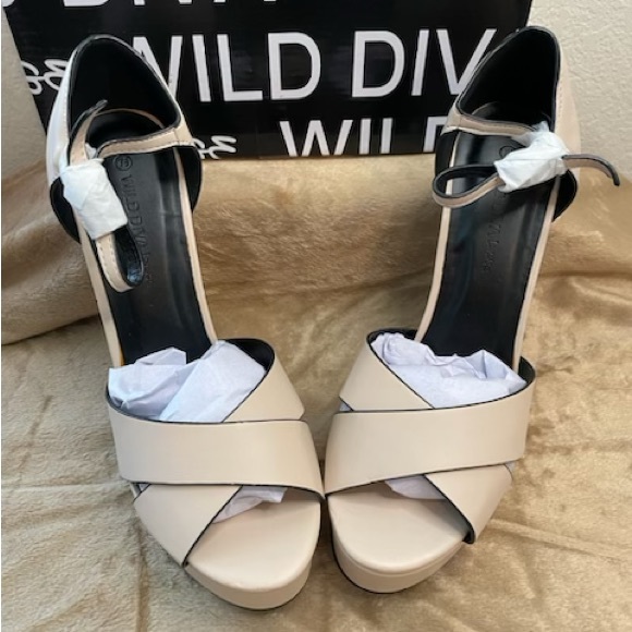 Wild Diva | Shoes | Wild Diva Lounge Rosanna Natural | Poshmark